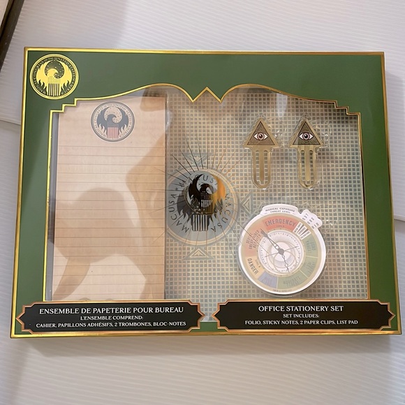 Office | Harry Potter Macusa Magical Beasts Stationary Set | Poshmark
